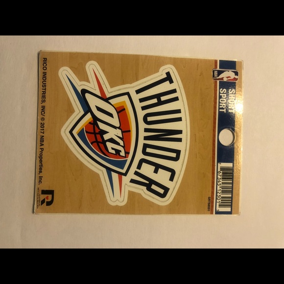 Wall Decor | Okc Thunder Decals 3 | Poshmark